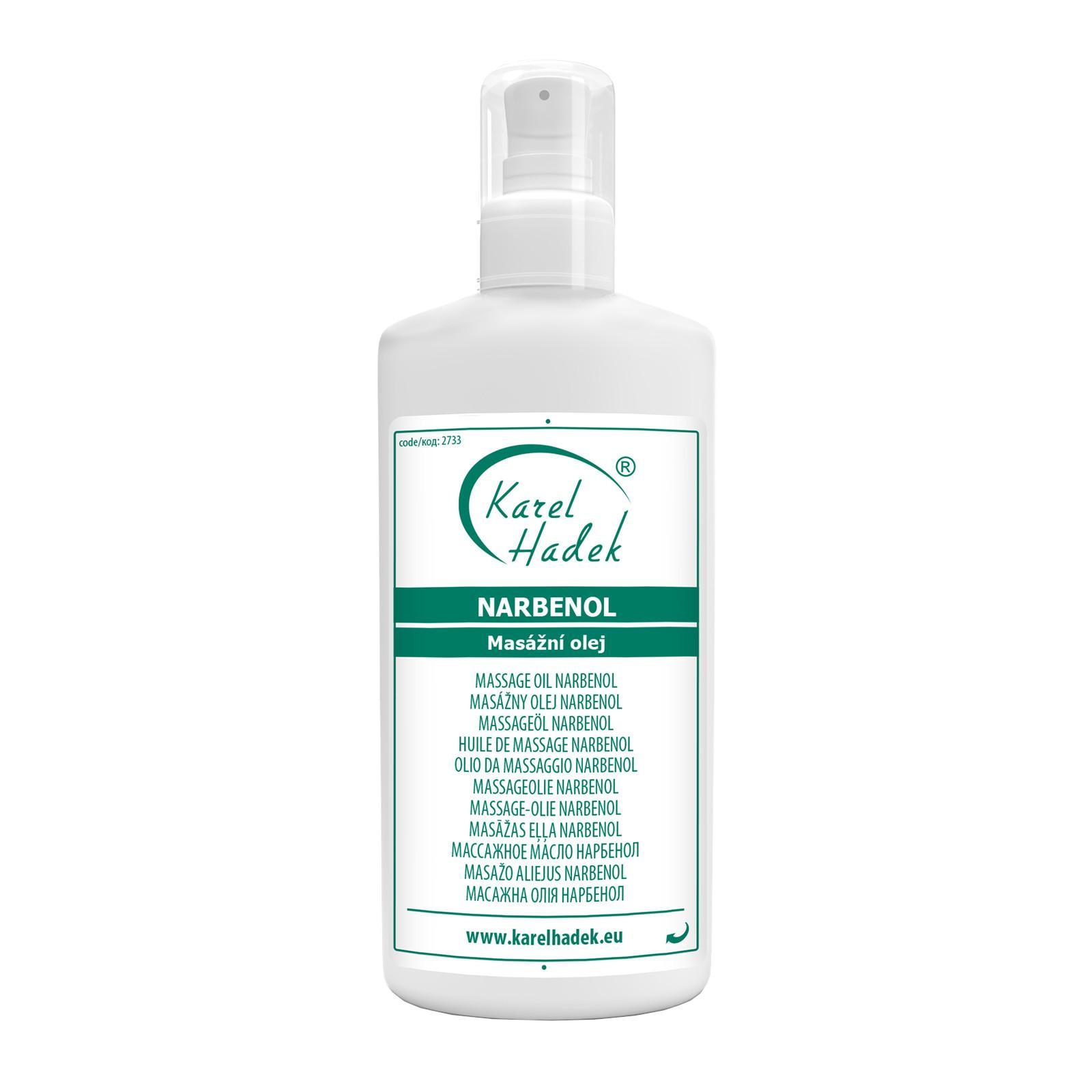 BiOOO.cz - Aromaterapie Karel Hadek NARBENOL Masážní olej, Exspirace 07 ...