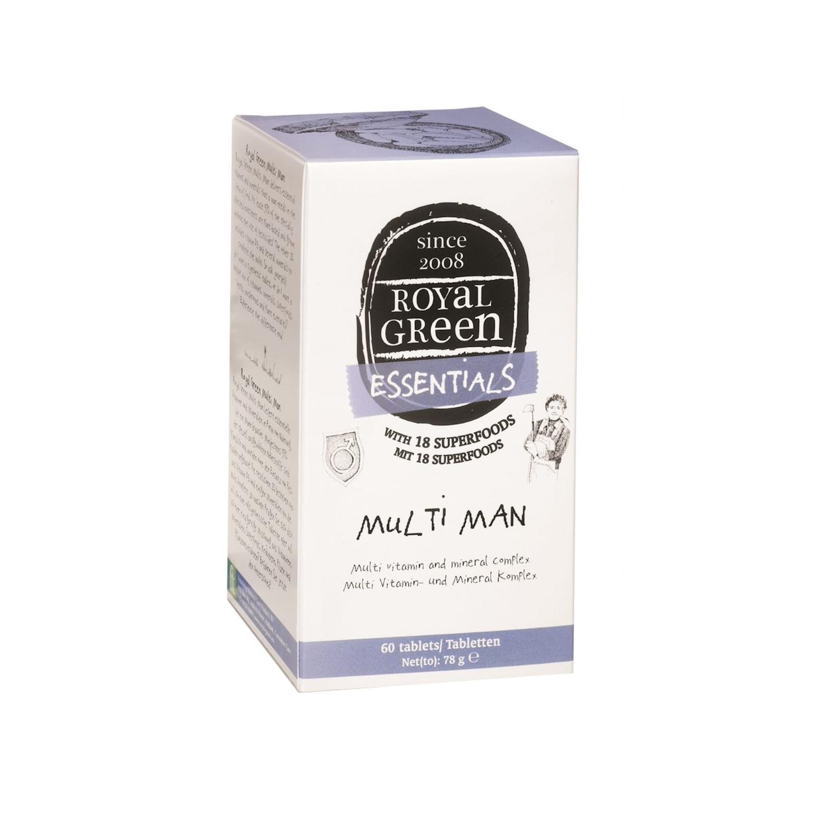 BiOOO.cz - Royal Green Multivitamín pro muže, tablety, Exspirace 31/08 ...