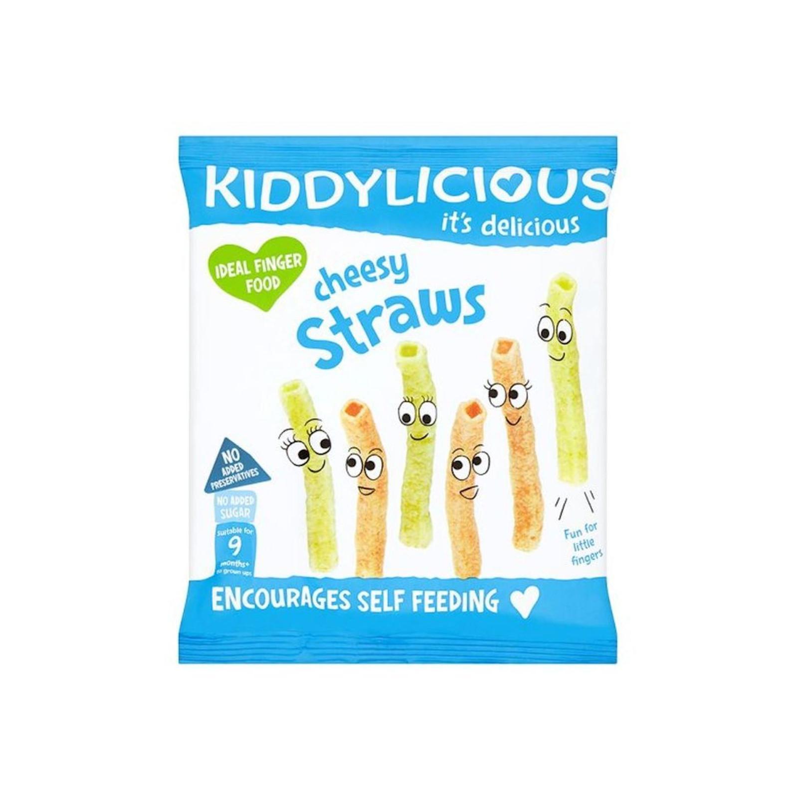 BiOOO.cz - KIDDYLICIOUS Cheesy Straws tyčinky sýrové, Exspirace 26/09 ...